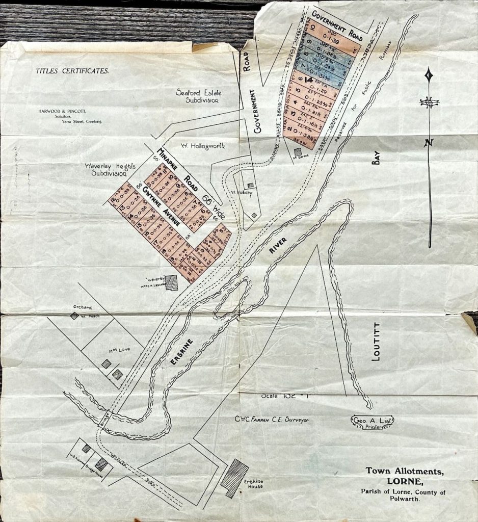 Maps - Lorne Historical Society