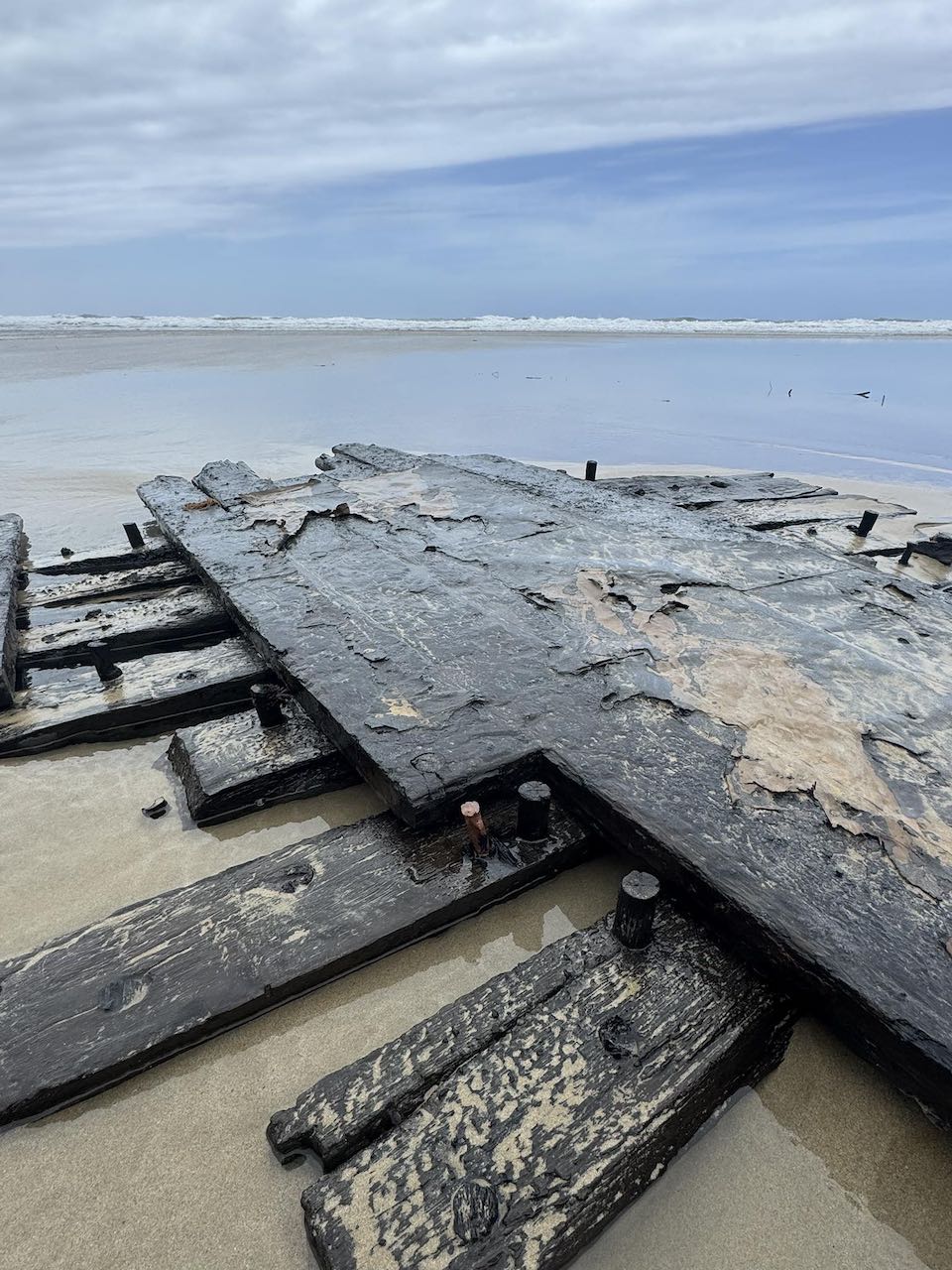 Ship Wreckage Uncovered - Lorne Historical Society